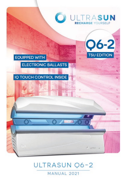 Ultrasun Q6/2 TSU Edition Tanning Bed Manual – Pro Salon Store