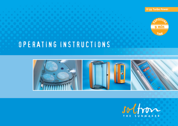Soltron V-55 Turbo Power 9 Min Tanning Bed Manual – Pro Salon Store